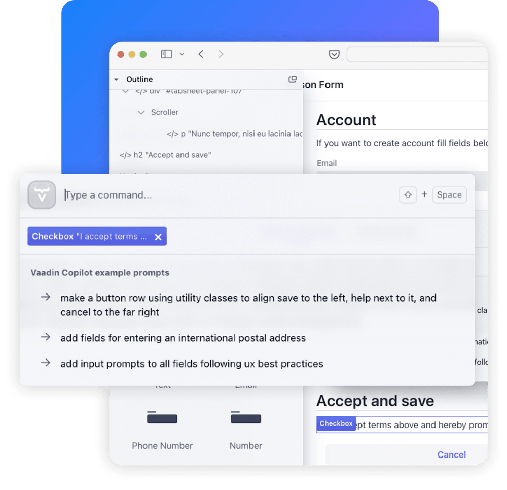 Vaadin Copilot | AI-powered UI Development assistant for Java Developers